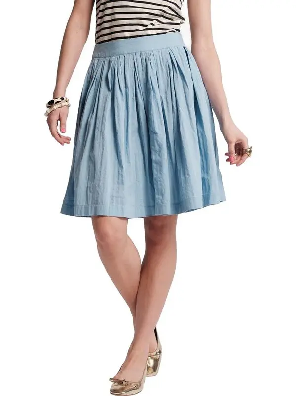 FRANCES VALENTINE Claire Skirt - Light Blue