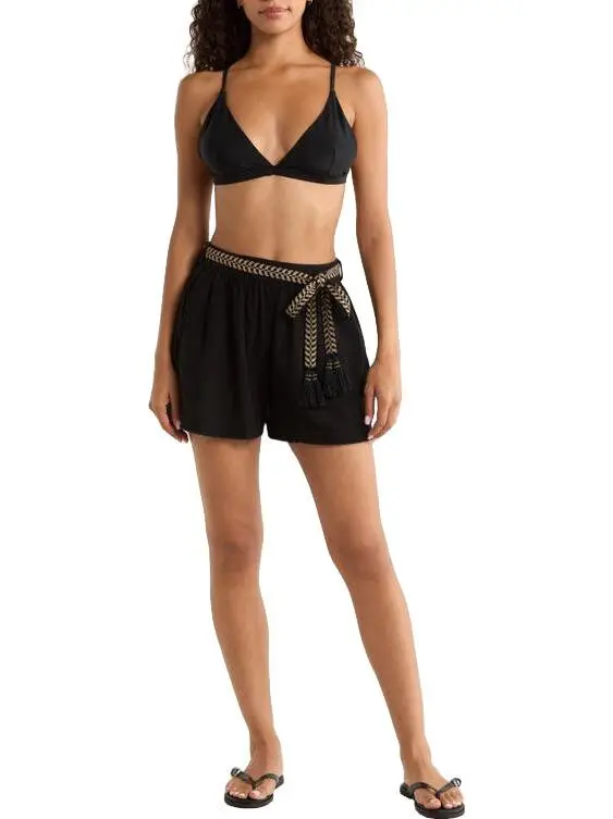 Elan Drawstrong Shorts - Black