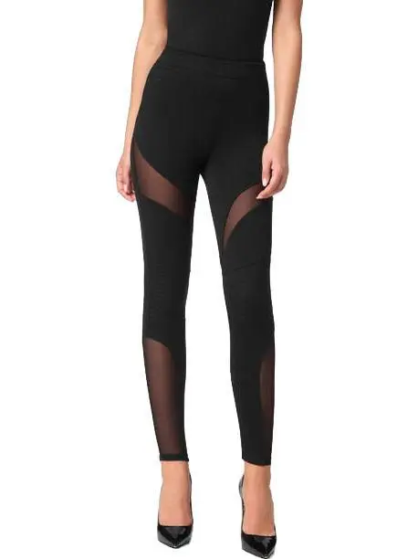 Philipp Plein Biker Leggings - Black