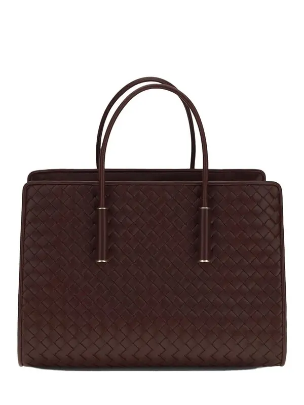 Bottega Veneta Barbara Tote Bag - Brown