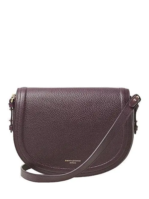 ASPINAL OF LONDON Stella Leather Cross-body Bag - Fig