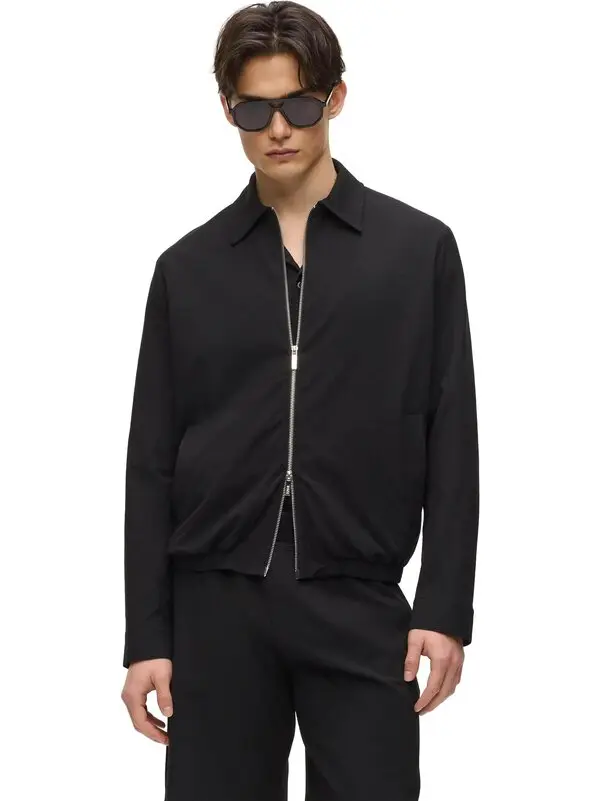 Karl Lagerfeld Blouson Jacket - Black