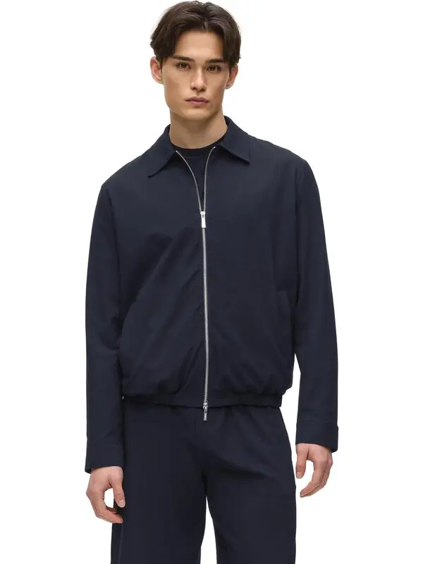 Karl Lagerfeld Blouson Jacket - Navy