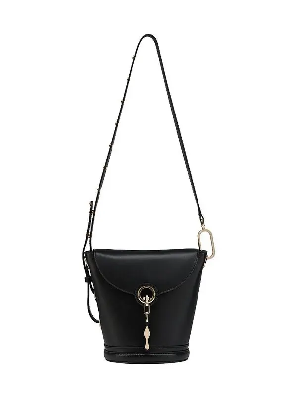 CHRISTIAN LOUBOUTIN Flo Small Shoulder Bag - Black