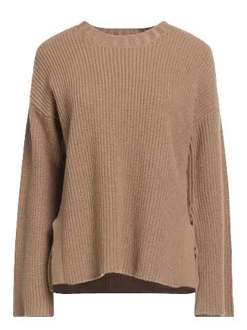 Alpha Studio Merino Wool Sweater - Beige