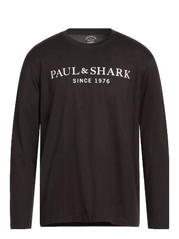 Paul & Shark T-shirt Size Cotton, Elastane - Black