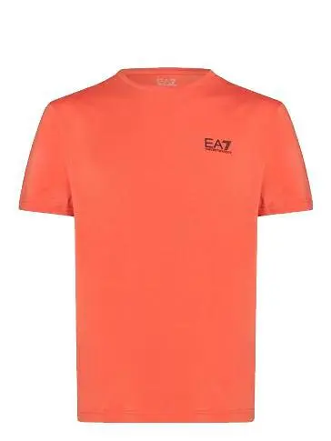 EA7 T-shirt Size Cotton, Elastane - Orange