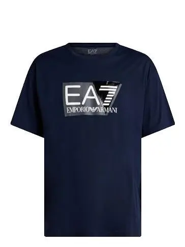 EA7 T-shirt Size Cotton - Navy