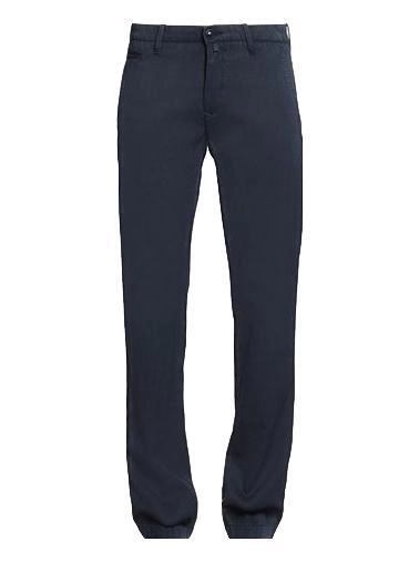 JACOB COHЁN Virgin Wool Blend Chino Pants - Navy