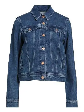 7 For All Mankind Denim Trucker Jacket - Blue