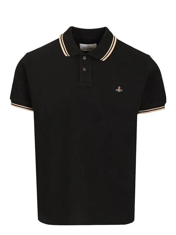 VIVIENNE WESTWOOD Orb Polo - Black