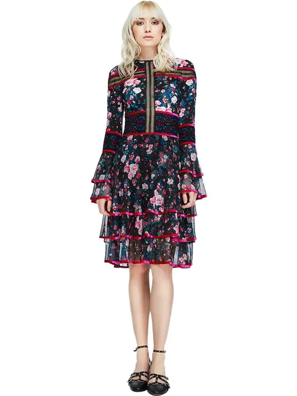 Tadashi Shoji Lenoir Dress - Black