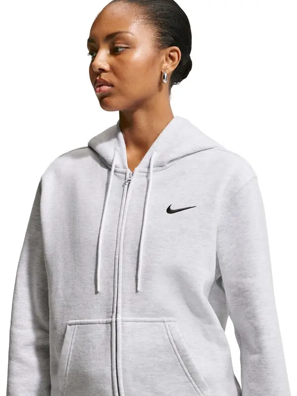 Nike Studio Fleece Medium Weight Full-zip Hoodie - Brown