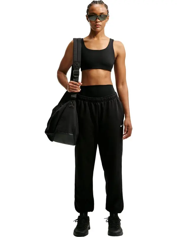 Nike Studio Fleece Sport Dri-fit Mid-rise Pants - Black