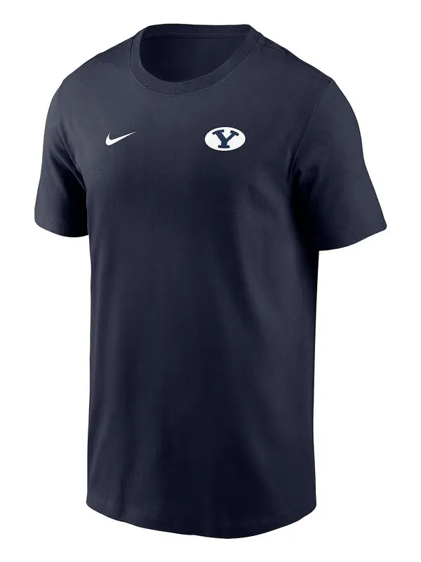 Nike Byu Cougars Ncaa Short-sleeve T-shirt - Blue