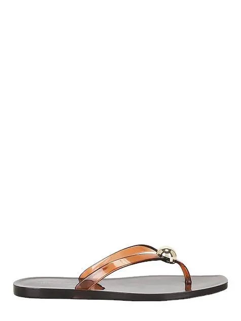 LOEFFLER RANDALL Jovie Jelly Flip Flop - Brown