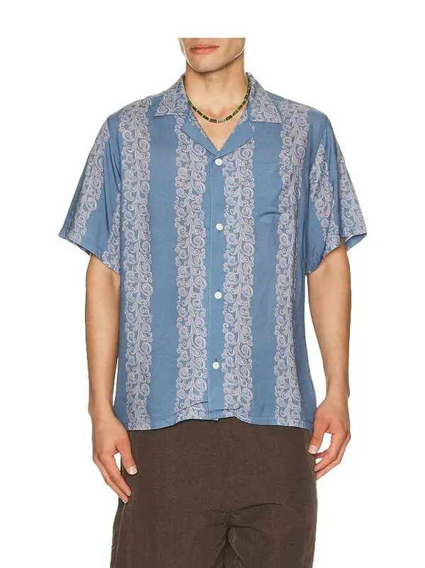 BATHER Coral Fiesta Printed Camp Shirt In . Also - Multi