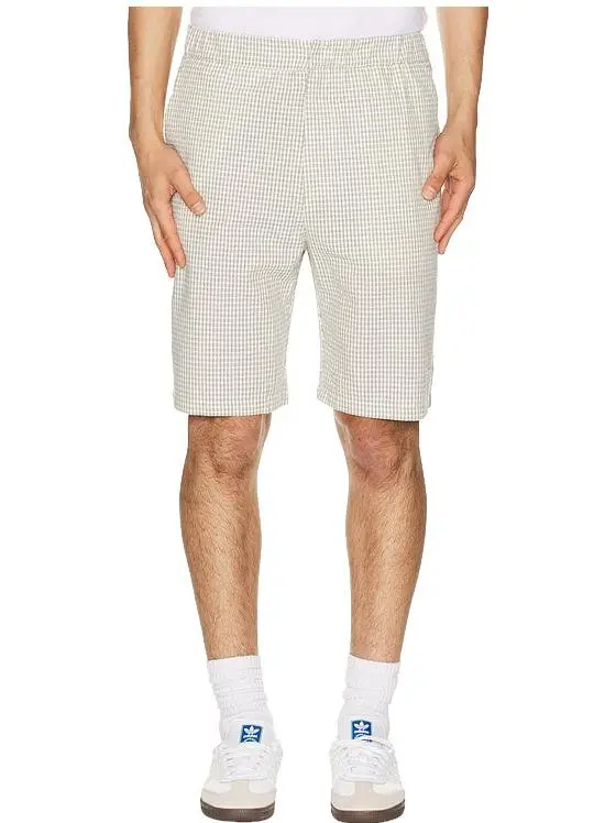 BOUND Gingham Shorts - Grey