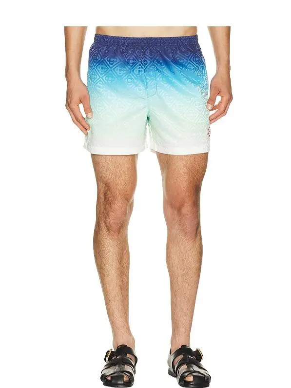 Casablanca Jacquard Swim Shorts - Multi