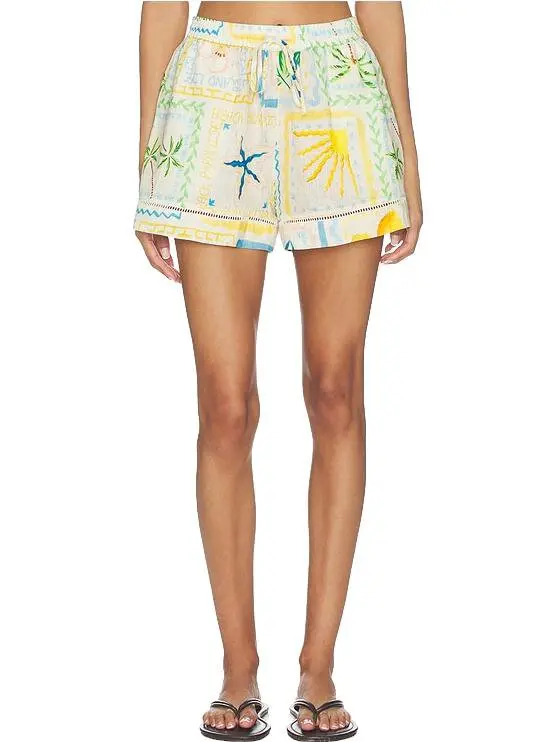 L*Space La Mer Short - Beige