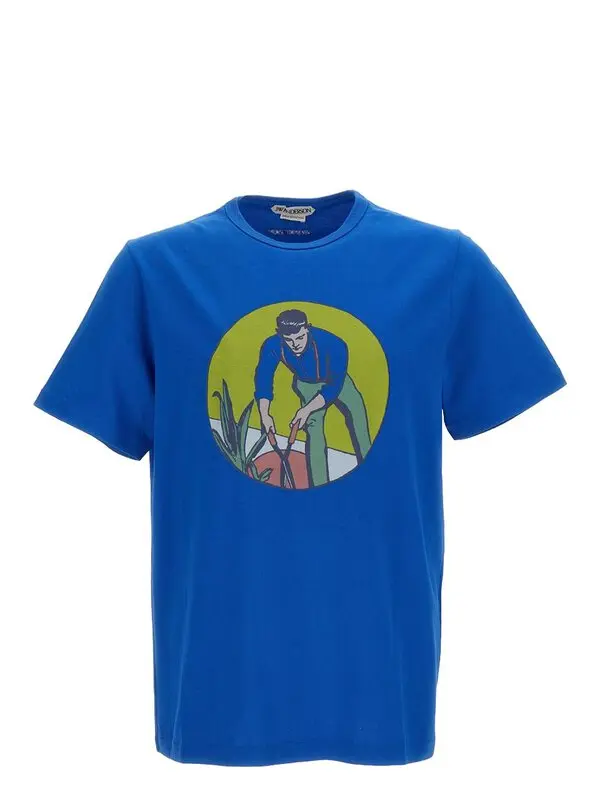 JW Anderson Maglietta Gardener - Blu