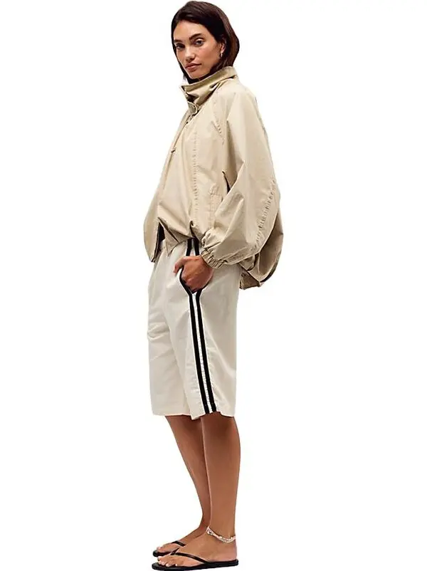 Citizens Of Humanity Anais Pull-on Track Shorts - Cream