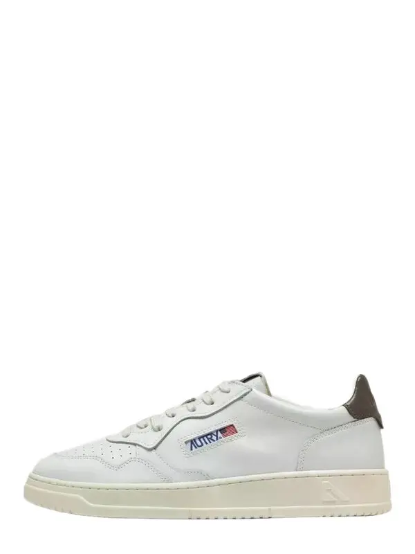 AUTRY Medalist Perforated-toe Sneakers - Neutrals