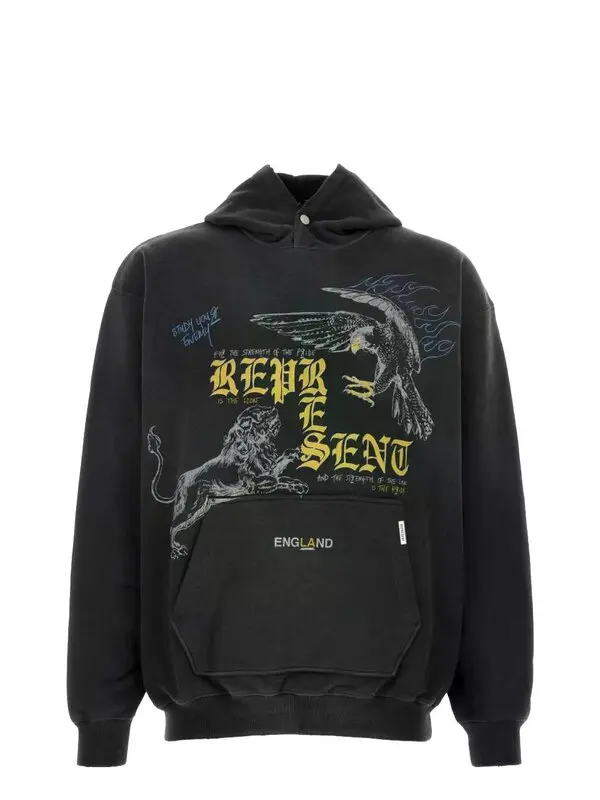 REPRESENT Enemy Hoodie - Black