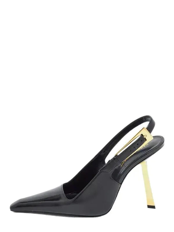 Saint Laurent Lee Slingback Pumps - Black