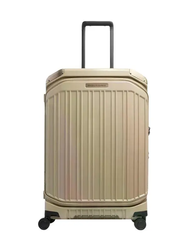 PIQUADRO Expandable Hardside Suitcase - Neutrals