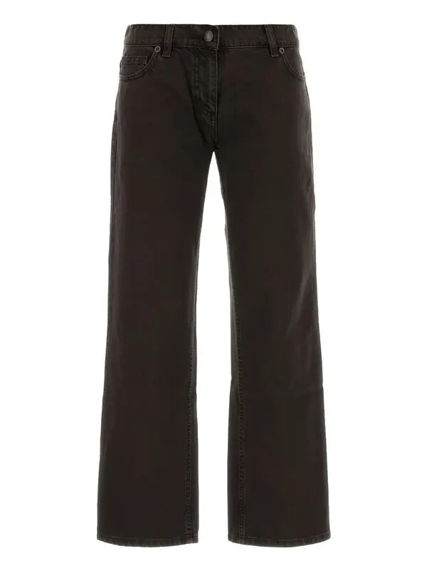Magda Butrym Denim Jeans - Brown