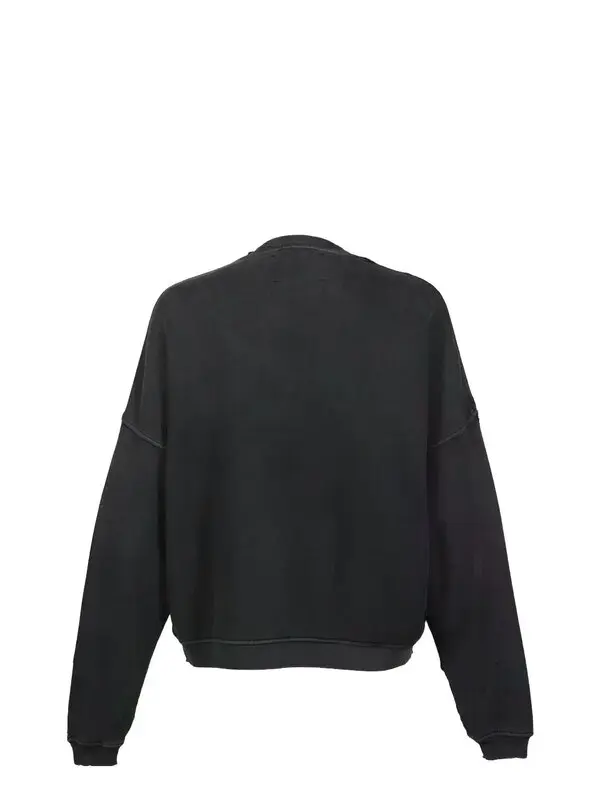 PALY Mythss Distressed Graphic-print Sweatshirt - Black