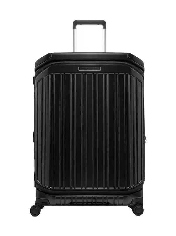 PIQUADRO Dual-opening Expandable Suitcase - Black