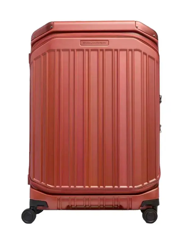 PIQUADRO Expandable Hardside Suitcase - Red