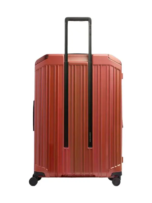 PIQUADRO Ridged Expandable Suitcase - Red