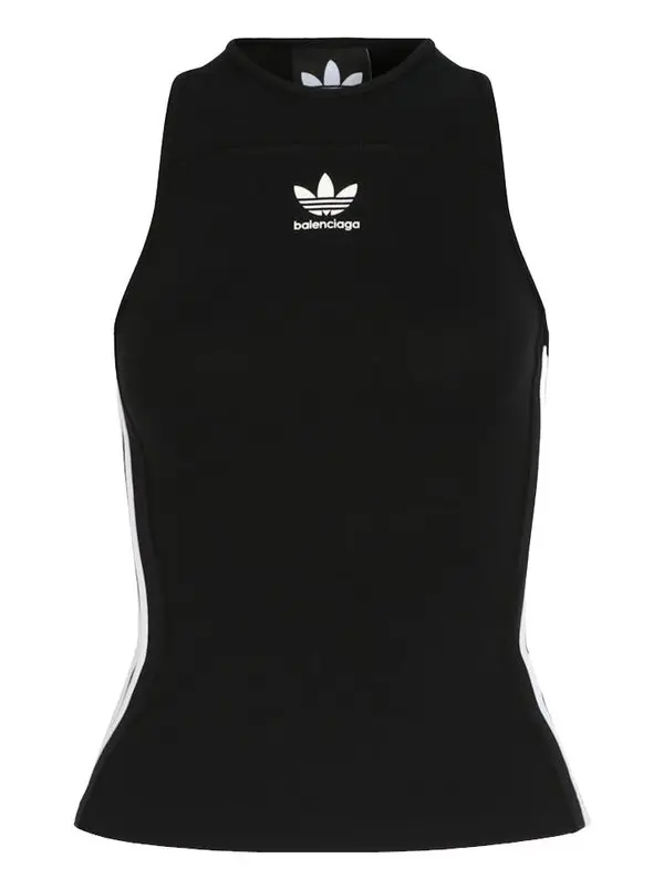 Balenciaga Adidas Athletic Tank Top - Black