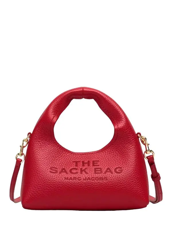 Marc Jacobs Micro Crossbody Sack Bag - Red