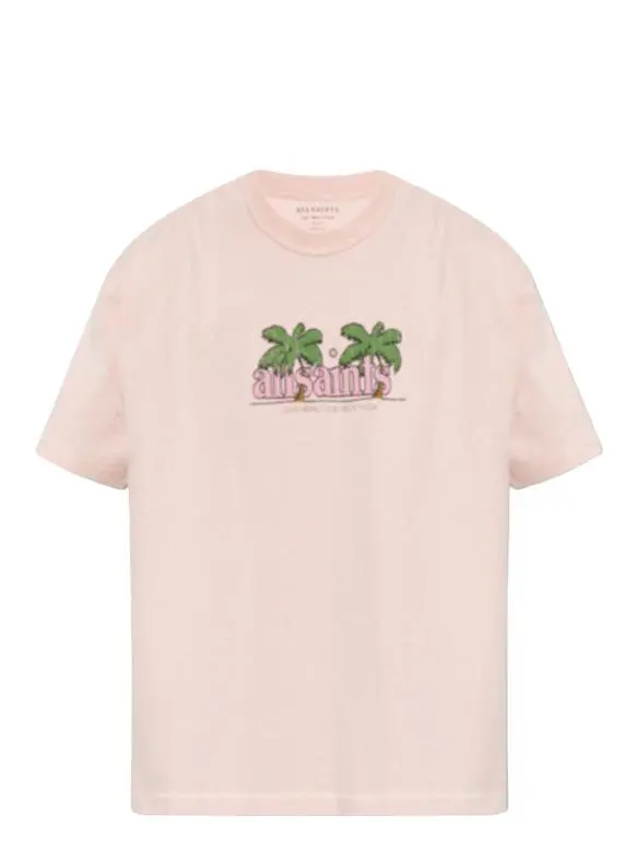 ALLSAINTS Short-sleeved T-shirt - Nude