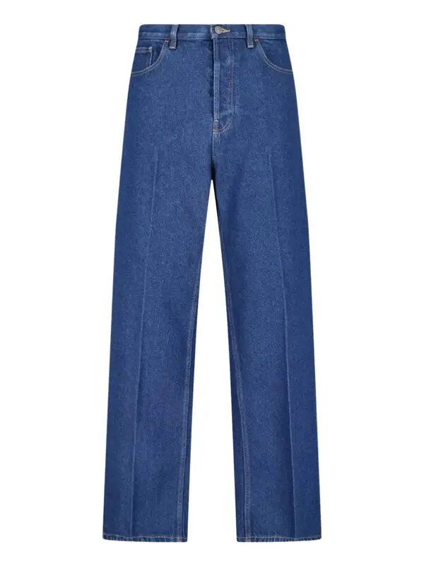 Valentino Garavani Regular-fit Straight Leg Jeans - Blue