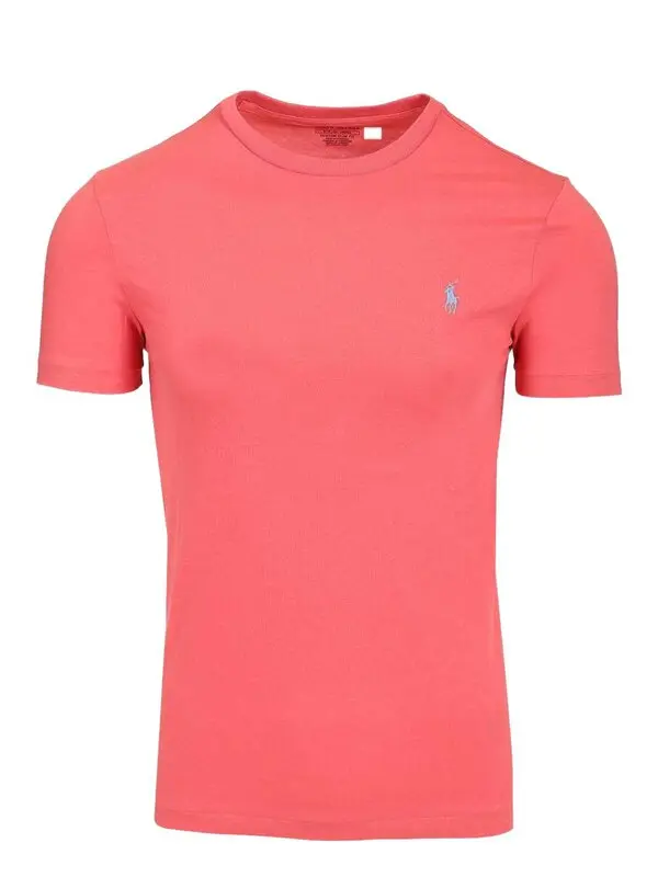 Polo Ralph Lauren Pony Embroidered Crewneck T-shirt - Pink