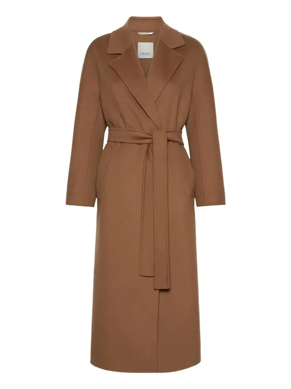 Max Mara Penelope Belted Coat - Hazelnut Brown