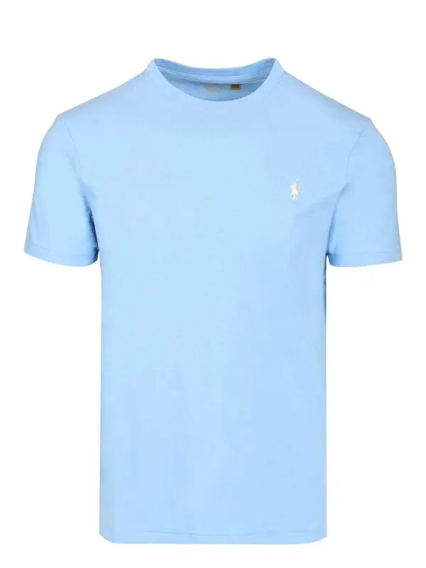 Polo Ralph Lauren Logo Cotton T-shirt - Blue