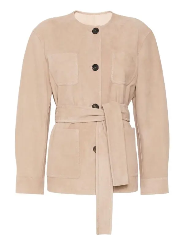 Max Mara Boemia Belted Jacket - Beige