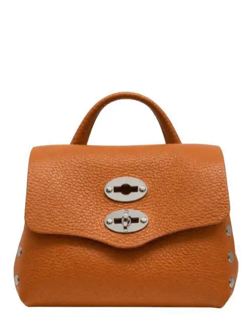 ZANELLATO Postina Superbaby Foldover Top Handbag - Brown