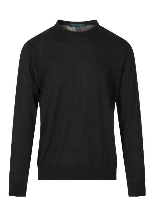 Kiton Long-sleeved Sweater - Black