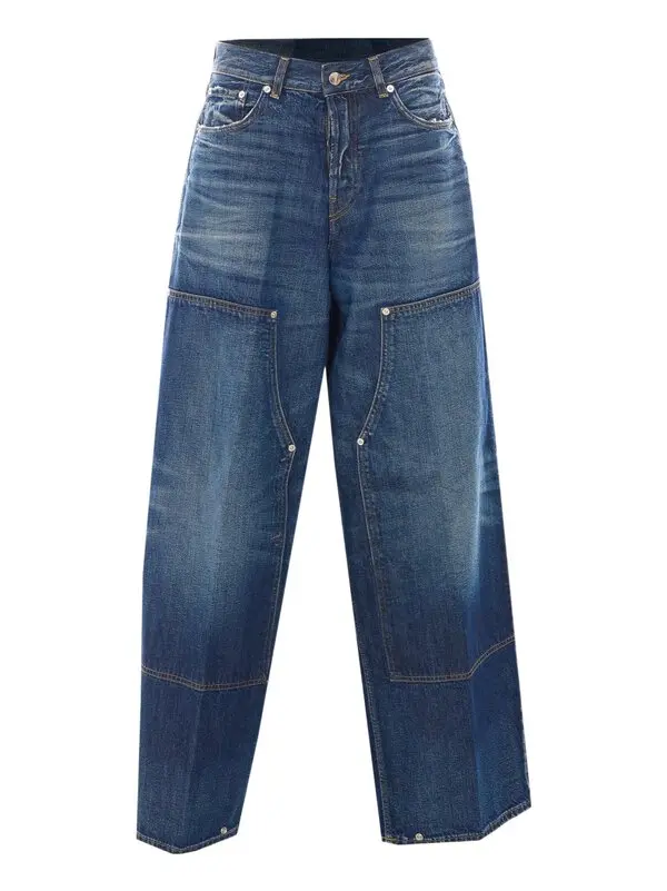 HAIKURE Legacy Wide-leg Jeans - Blue
