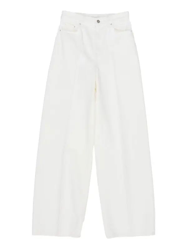 TOTEME Wide-leg Jeans - White