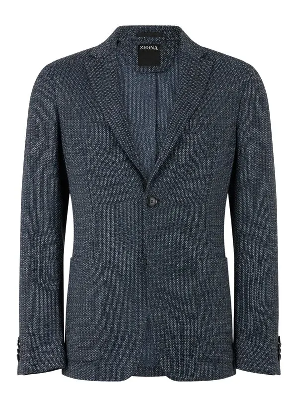 Zegna Slim Single-breasted Blazer - No