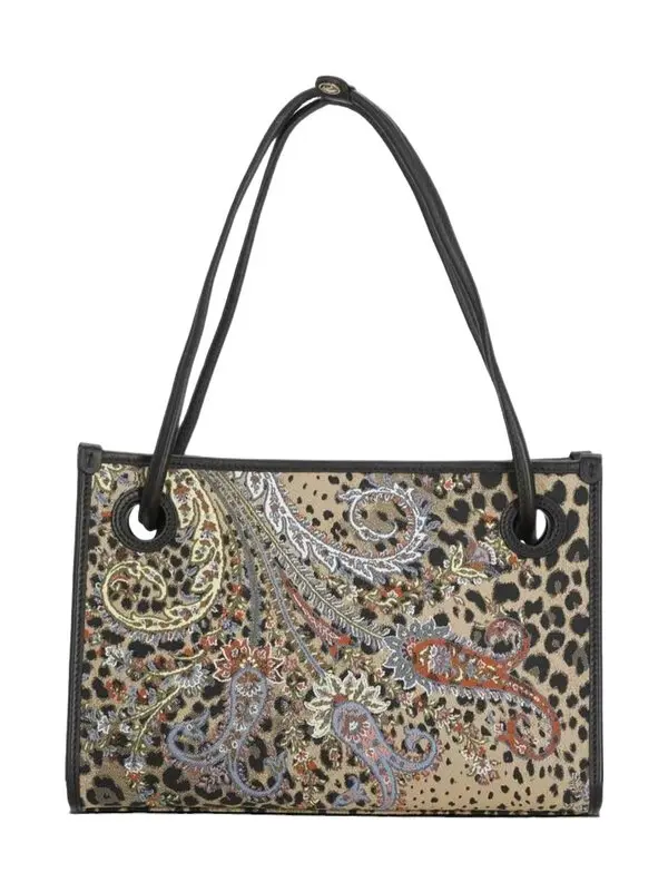 Etro Animalier Paisley Tote Bag - Multicolor