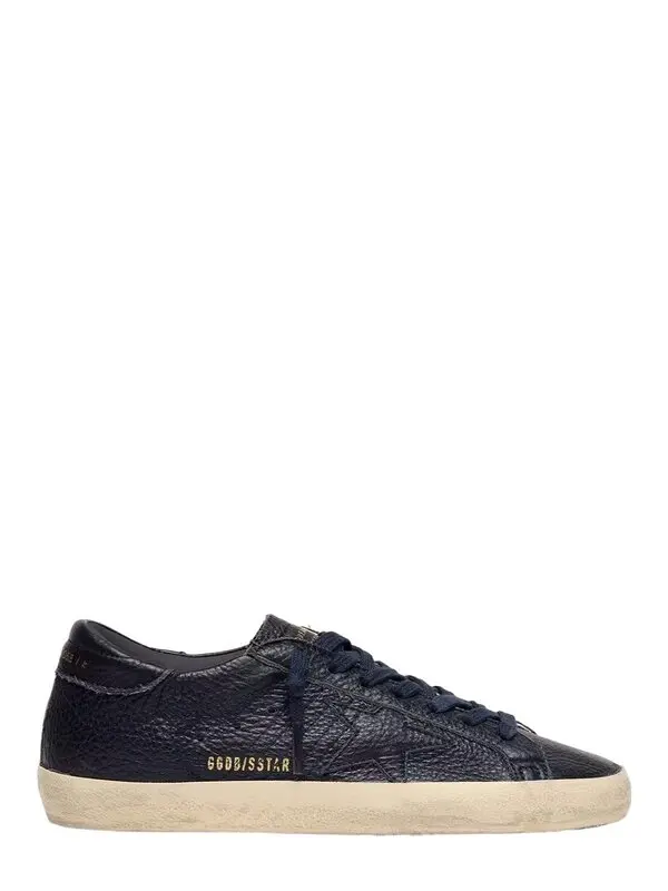 GOLDEN GOOSE Super Star Lace-up Sneakers - Black